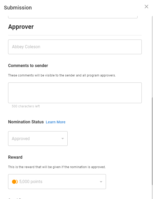 For Admins: Nomination Programs